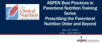 American Society for Parenteral and Enteral Nutrition