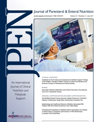 Journal CE - American Society for Parenteral and Enteral Nutrition